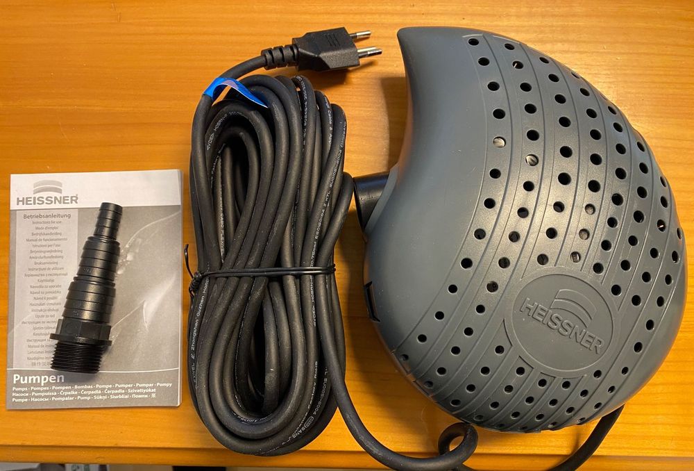 Filter- und Bachlaufpumpe Heissner HFP3500-00 | Kaufen auf Ricardo