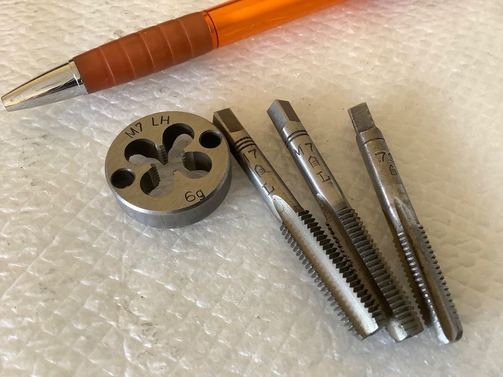 M7 LINKS Gewindebohrer und Schneideisen Filière, unbenutzt (Neu (gemäss Beschreibung)) in Widnau ...