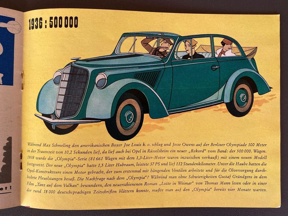 100 Jahre OPEL 1862-1962 - Broschüre (Gebraucht) in deitingen für CHF 9 ...