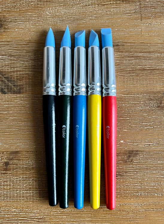 Gummi Pinsel Shaper Spitzen aus Silikon Set | Kaufen auf Ricardo