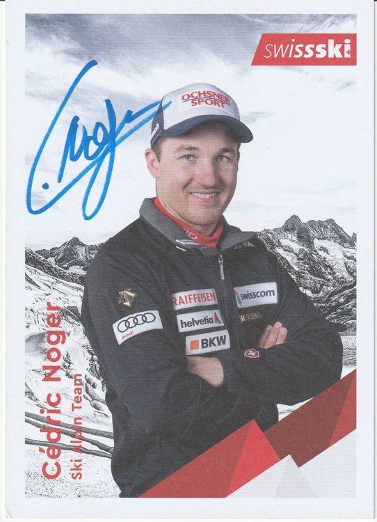 Cédric Noger / Originalautogramm | Kaufen auf Ricardo