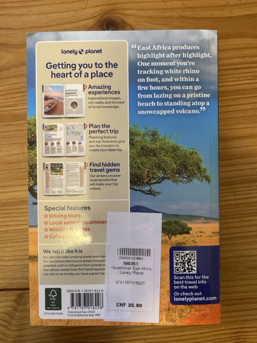 Lonely Planet East Africa 2023 (Neu (gemäss Beschreibung)) in Bern für CHF 12 – mit Lieferung ...