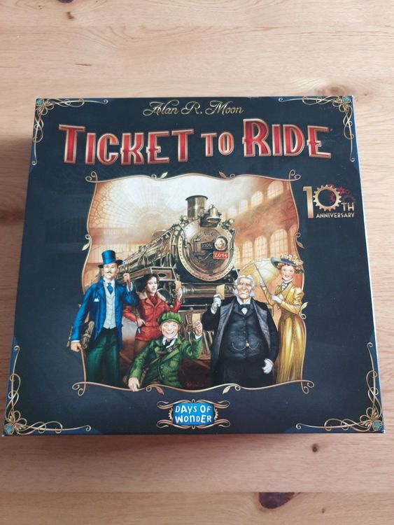 Ticket To Ride 10th ANNIVERSARY Jubiläums-Edition (Gebraucht) in ...
