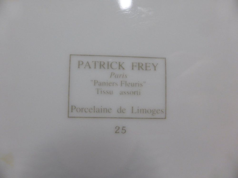 Cendrier Patrick FREY Paris LIMOGES porcelaine | Kaufen auf Ricardo