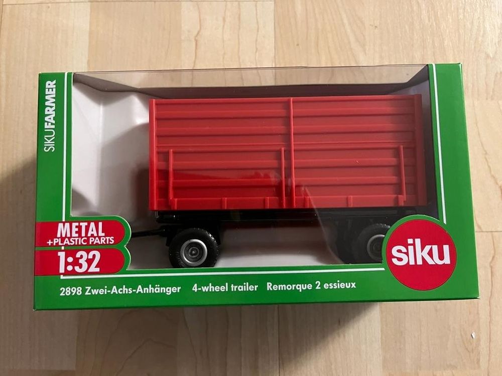 Zwei-Achs-Anhänger Siku 2898 (Neu und originalverpackt) in Kirchberg BE ...