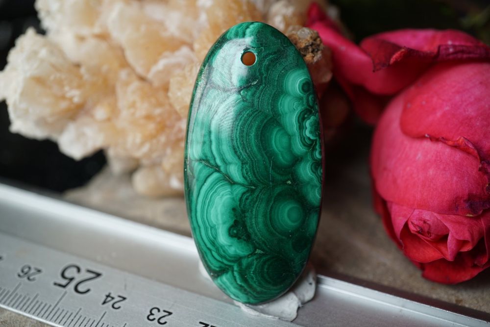 Malachit Natur Gelocht Anhänger Topqualität (Neu und originalverpackt) in Eschenbach SG für CHF ...