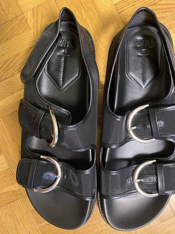 Sandalen von Zara 40 Neu (Neu und originalverpackt) in Adlikon b. Regensdorf für CHF 20 – mit ...