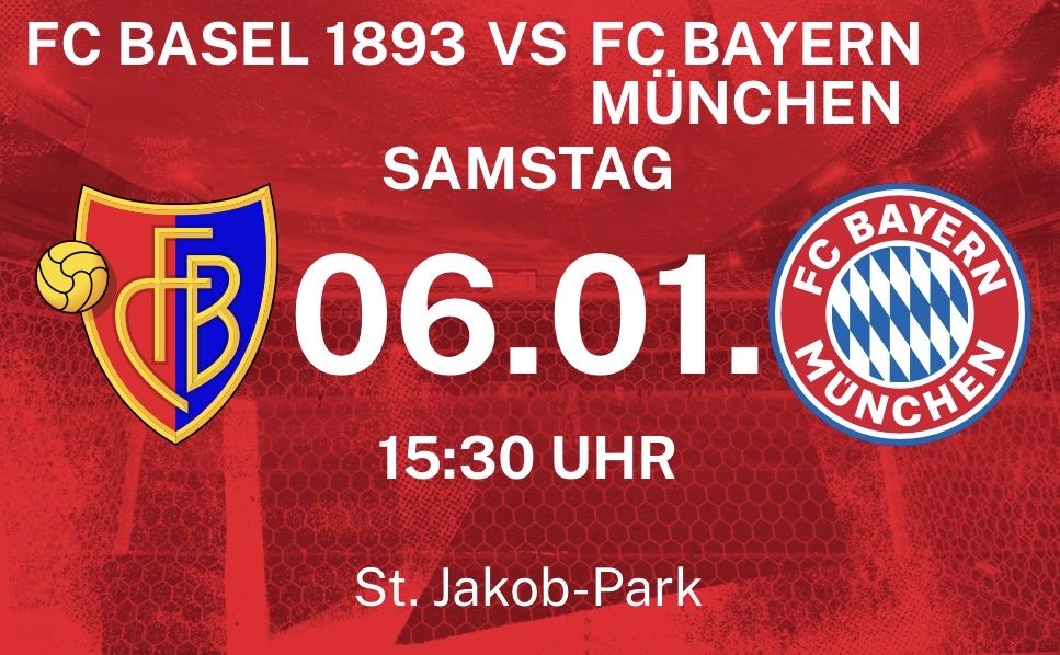 TICKETS FC Basel vs FC Bayern C2 Parkett (Neu und originalverpackt) in ...