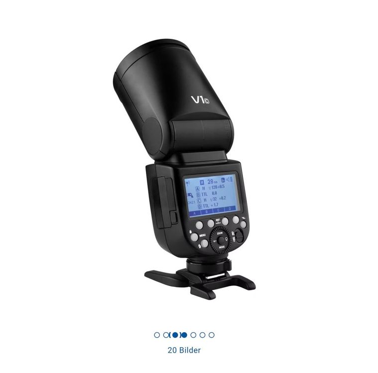 Blitz Godox V1-S+Trigger X1T-S+Diffusor Sony Camera(wie neu) (Neu ...