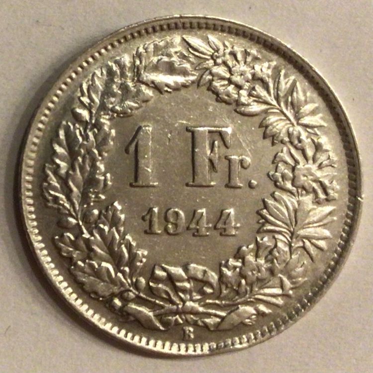 1 Franco Franc Frank 1944 | Kaufen auf Ricardo