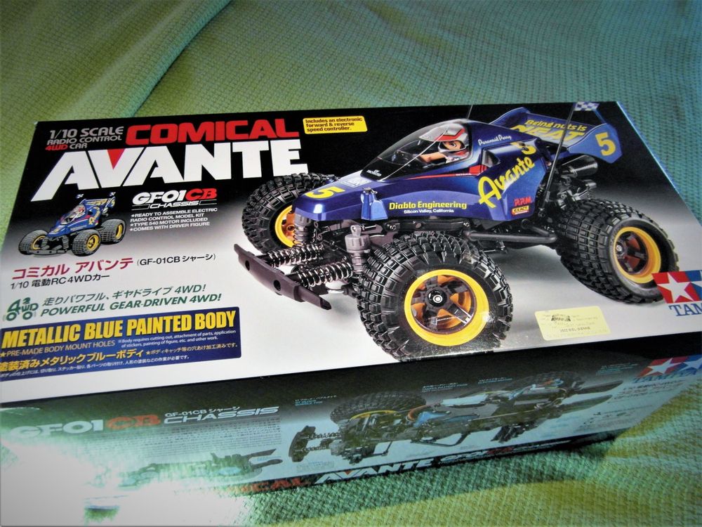 1:10 Tamiya 4WD Buggy COMICAL AVANTE 58678 in Blau (Neu und ...