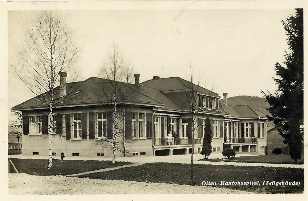 Olten SO altes Kantonsspital Teilansicht , 1943 (Gebraucht) in ...