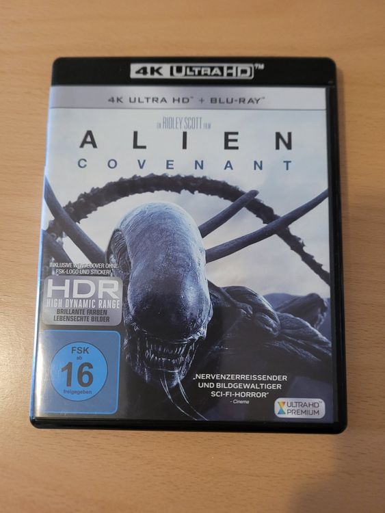 Alien Covenant / 4k UHD +Blu-Ray | Kaufen auf Ricardo
