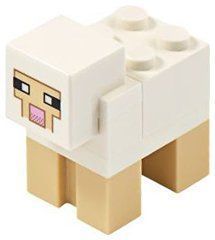 LEGO Minecraft minesheep07 Minecraft Sheep, White (Neu (gemäss ...