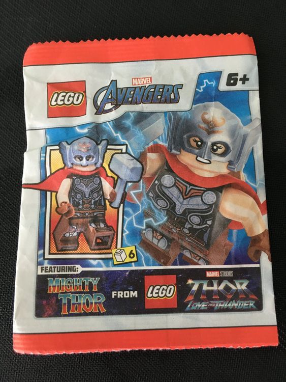 Lego Marvel Avengers Minifigur - 242318 - Mighty Thor (Neu und ...
