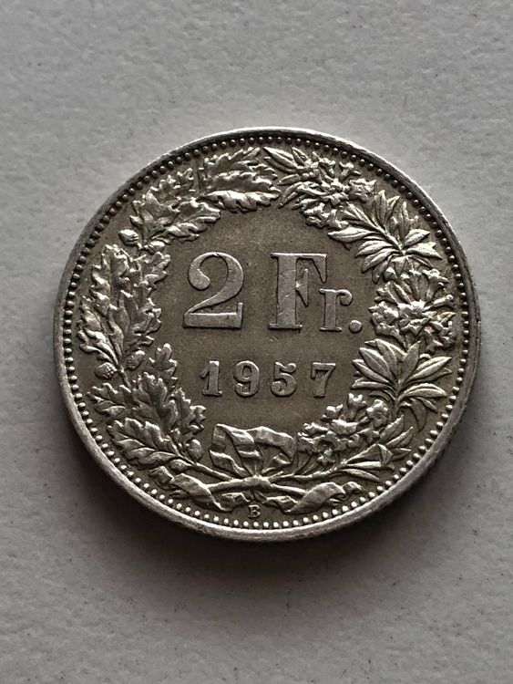 2 Fr. 1957 | Kaufen auf Ricardo