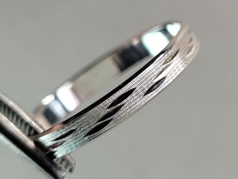 19/61 Echt Silber Ring 835 ungetr. Silberring filigran 925 | Kaufen auf Ricardo