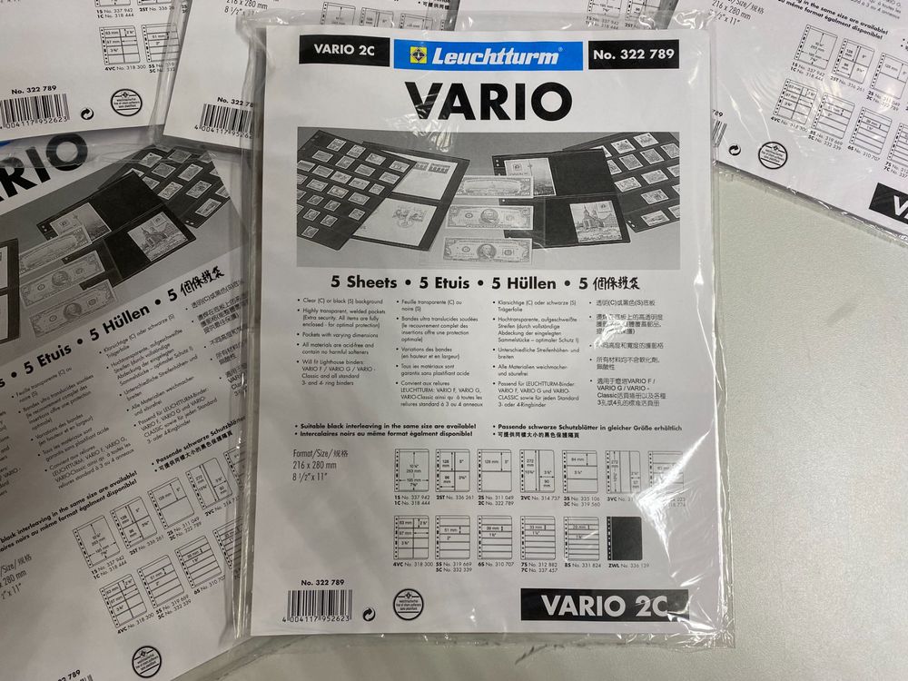 Leuchtturm VARIO 2C Nr.322 789 / 16 Stück /// C278 | Kaufen auf Ricardo