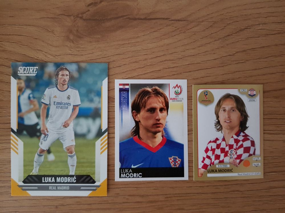 3 x Panini Sticker LUKA MODRIC | Kaufen auf Ricardo