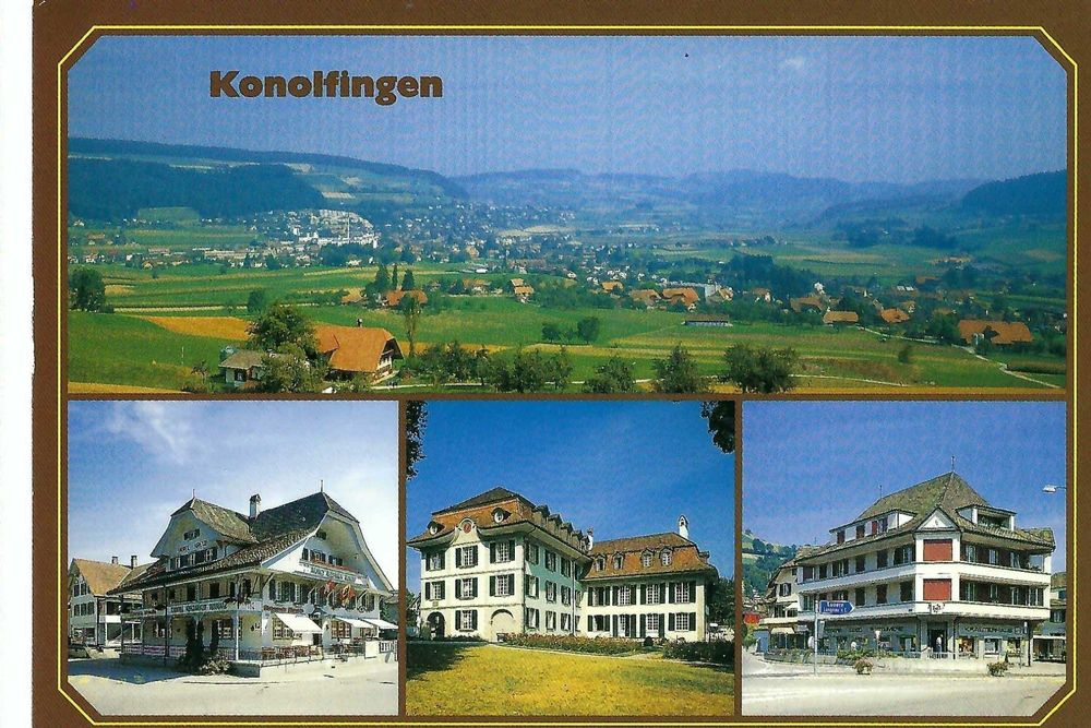 AKTION KONOLFINGEN im Emmental,4-Bilder-Karte | Kaufen auf Ricardo