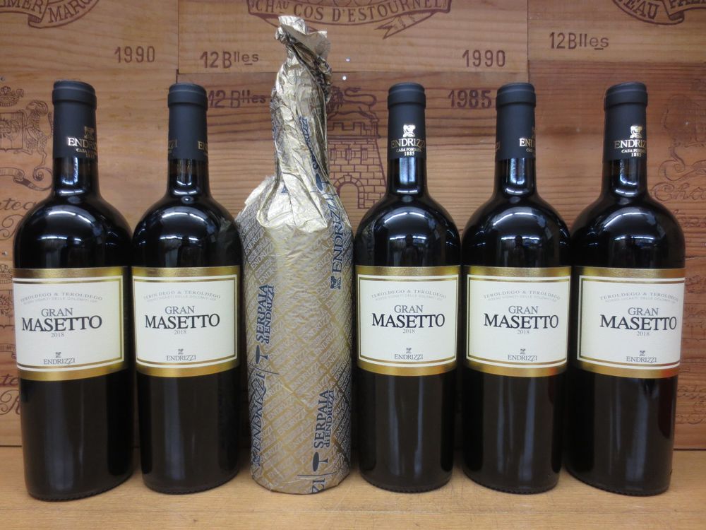 6 Fl. Gran Maseto 2018, 94 Pkt. (Lot 127) (Neu (gemäss Beschreibung ...