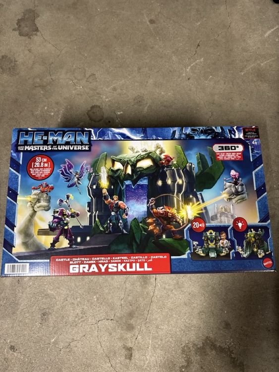 He-Man Castle Grayskull, Masters of the Universe (Neu und ...