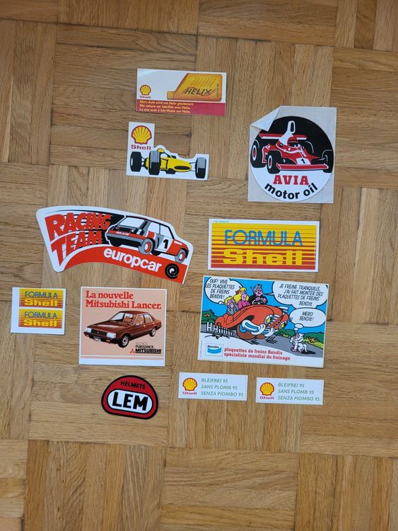 Europcar Shell Lockheed Kleber Autocollant | Kaufen auf Ricardo