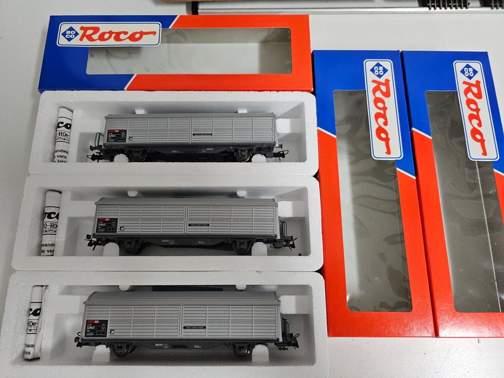 ROCO 46171 X 3 wagons CFF dès1.-fr (Neu (gemäss Beschreibung)) in ...