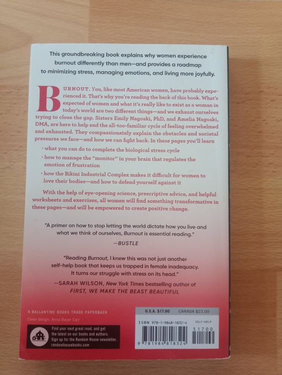 Emily & Amelia Nagoski Burnout Stress Depression Psychology (Gebraucht ...