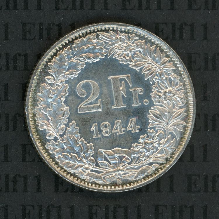 CHF___2.00 1944 -stgl 2 Franken (Neu (gemäss Beschreibung)) in Widnau für CHF 19 – mit Lieferung ...