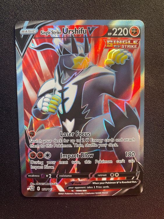 Single Strike Urshifu V Fullart Battle Styles | Kaufen auf Ricardo