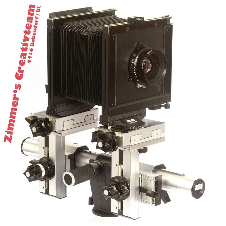 SINAR P 4/5in. Nikkor 180mm, 5 Kassetten, fotobereite Kamera (Gebraucht ...