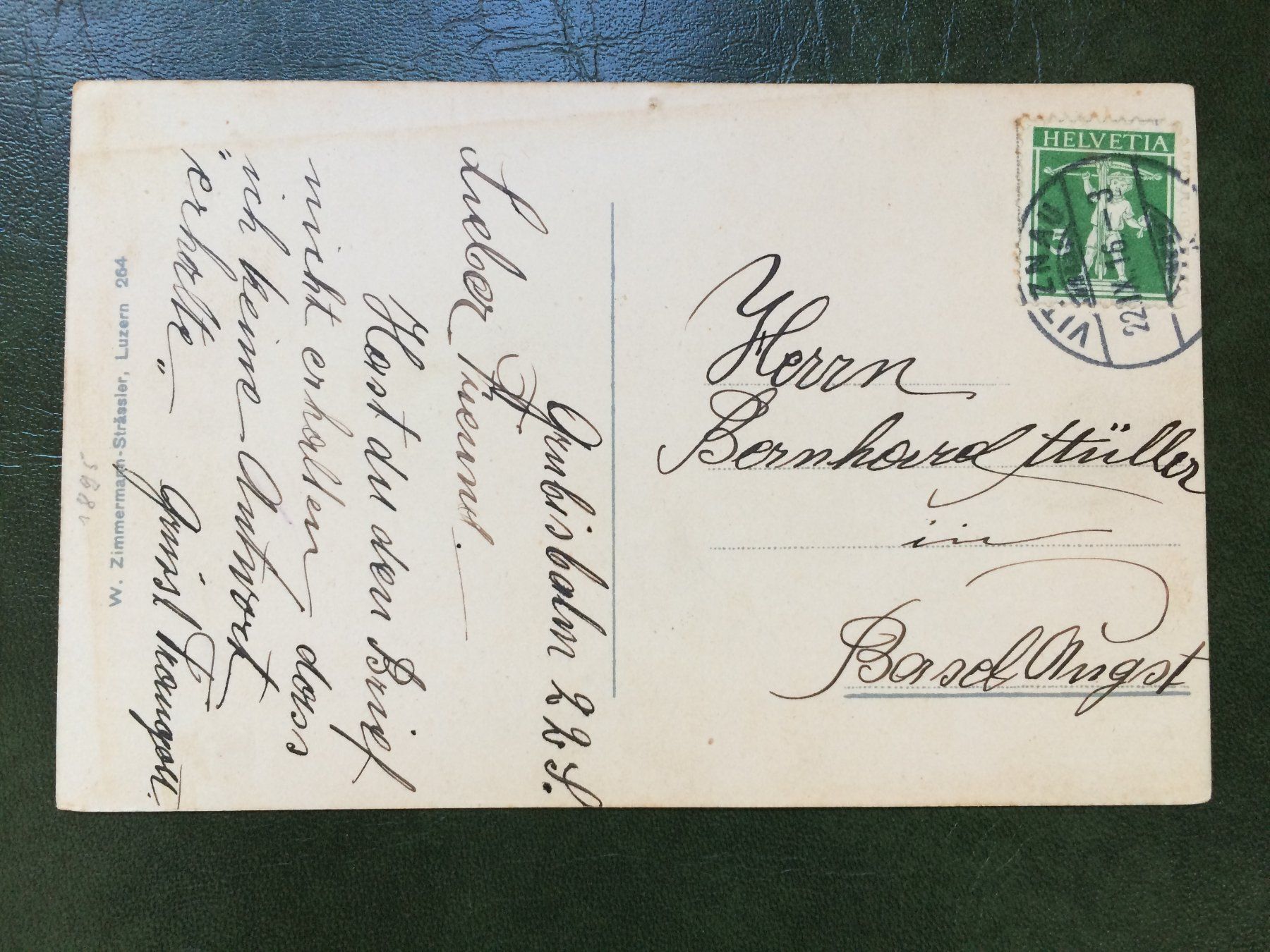 AK 1916 Ferienheim Grubisbalm Rigiweg Vitznau Luzern Häuser (Gebraucht ...