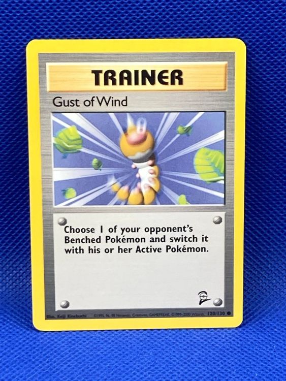 Pokemon BASE SET 2 / Gust of Wind 120 / 130 EN Trainer (GD) | Acheter ...