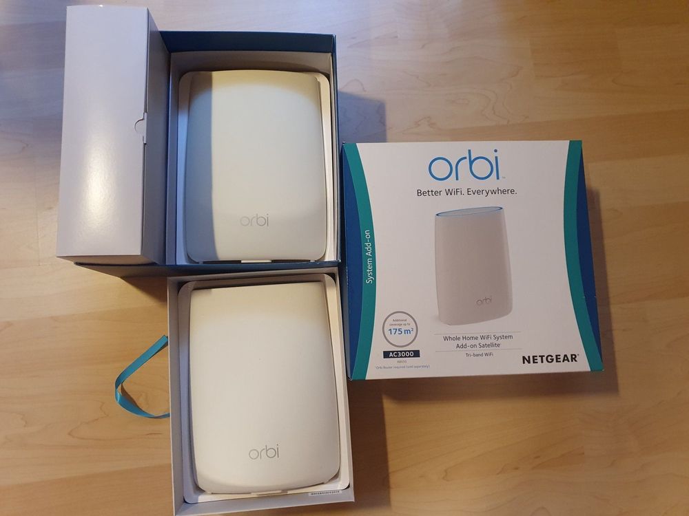 Routeur Orbi RBR50 et 2 satellites RBS50 (Gebraucht) in Denens für CHF ...