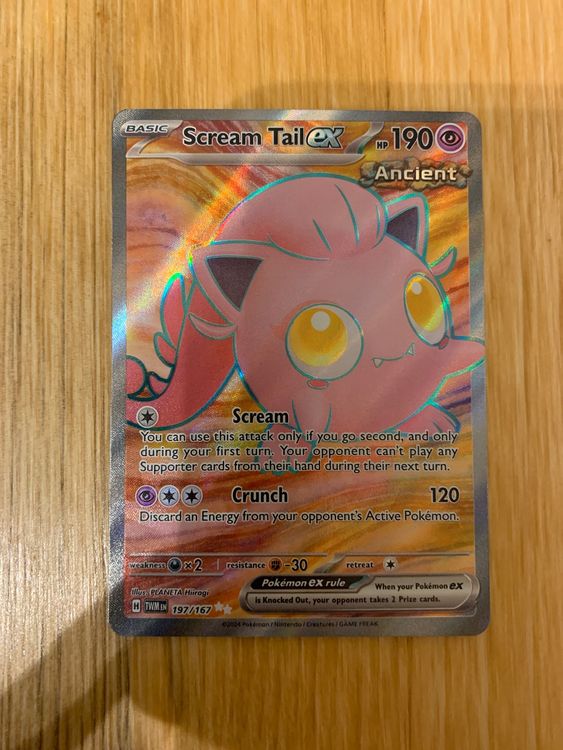 Scream Tail ex pokemon card | Kaufen auf Ricardo