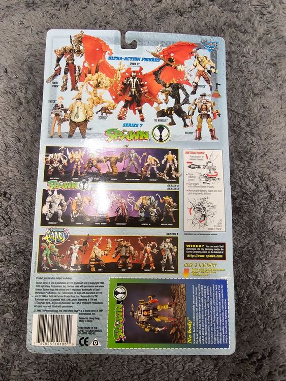 Spawn Series 7 No-Body Action Figure 1996 McFarlane Toys (Neu und ...