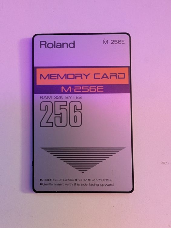 Roland M-256E RAM Card - 1 (Gebraucht) in Bachenbülach für CHF 70 – mit ...