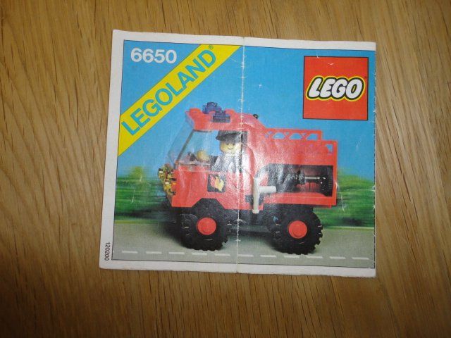 LEGO BAUPLAN 6650 JAHR 1981 | Kaufen auf Ricardo