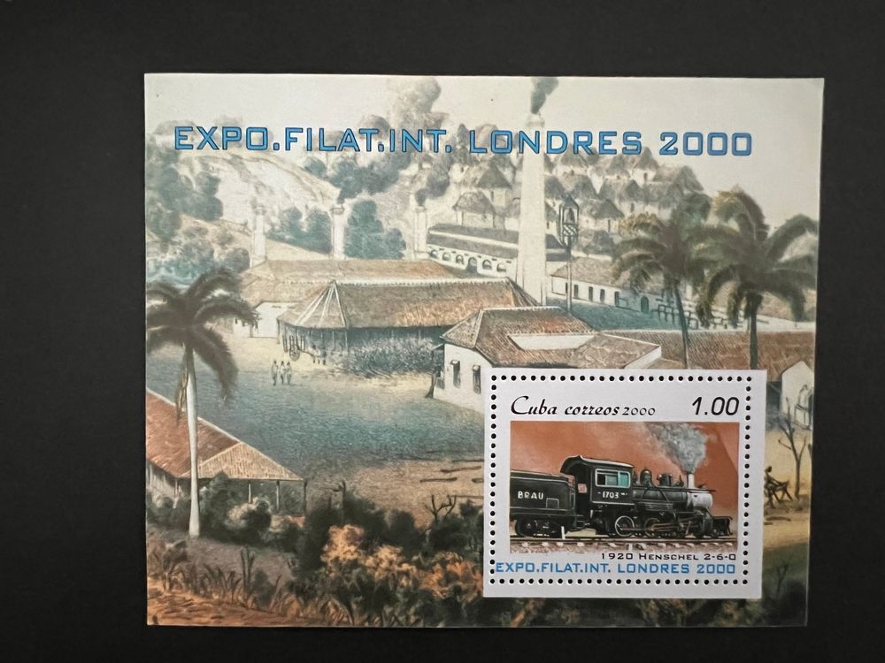 Cuba Dampfbahn Block 2000 ** Luxus (B827) (Gebraucht) in Hinwil für CHF ...