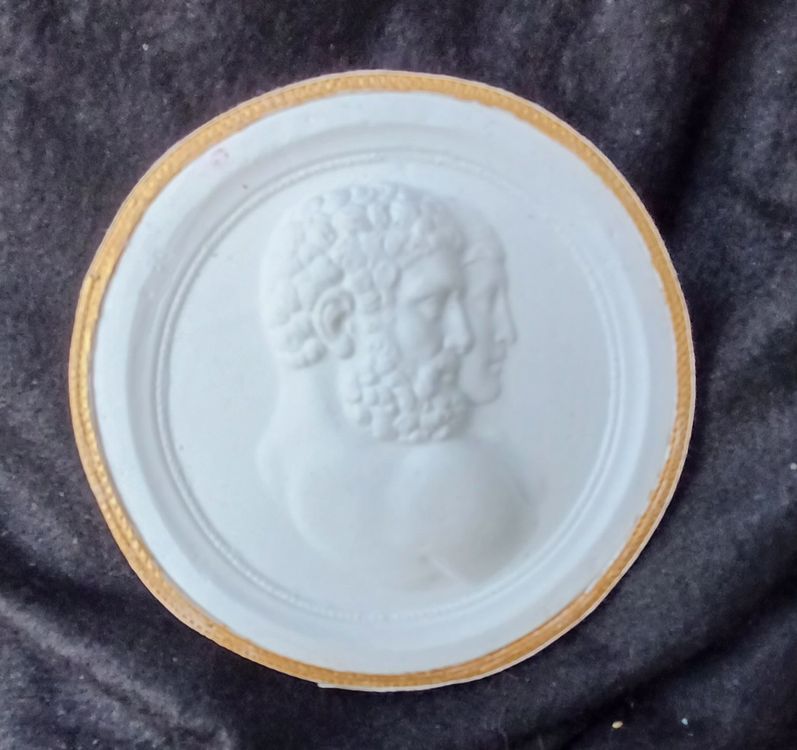 Cameo Gipscameo Männerbüste Gips Kamee Römische Büste (Neu (gemäss ...