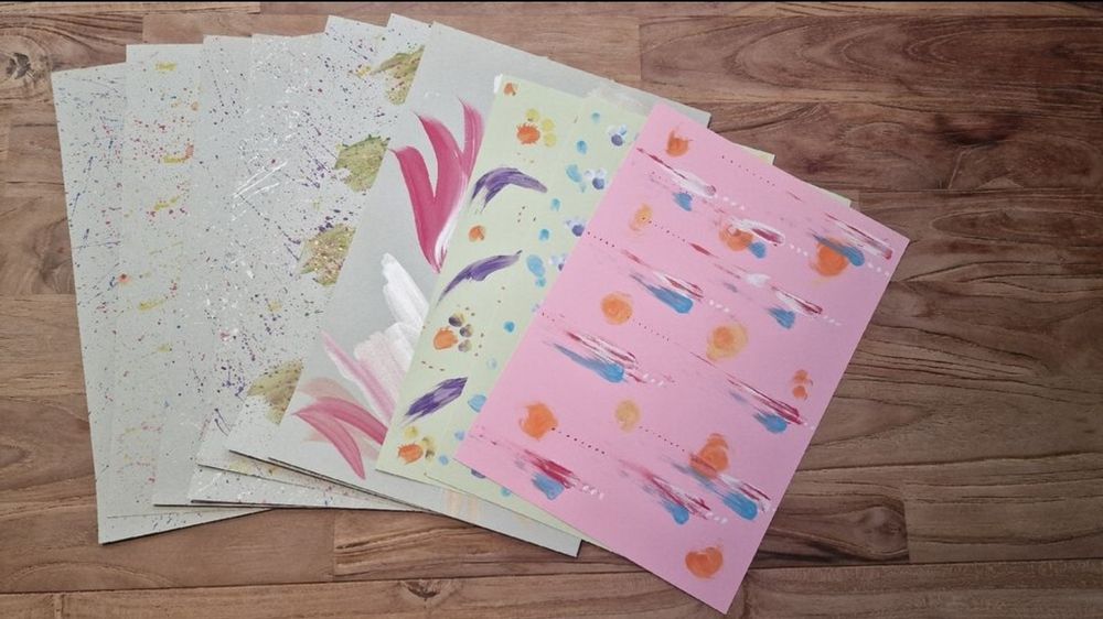 Grosses set - Bastell papier- verschiedene art | Kaufen auf Ricardo