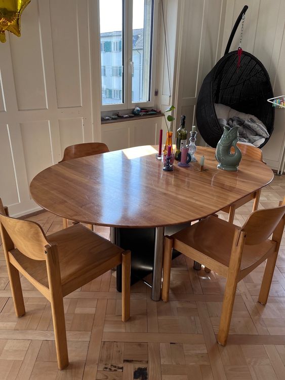 Tisch mit 4 Stühlen 50 CHF (Gebraucht) in Winterthur für CHF 50 – nur Abholung auf Ricardo kaufen