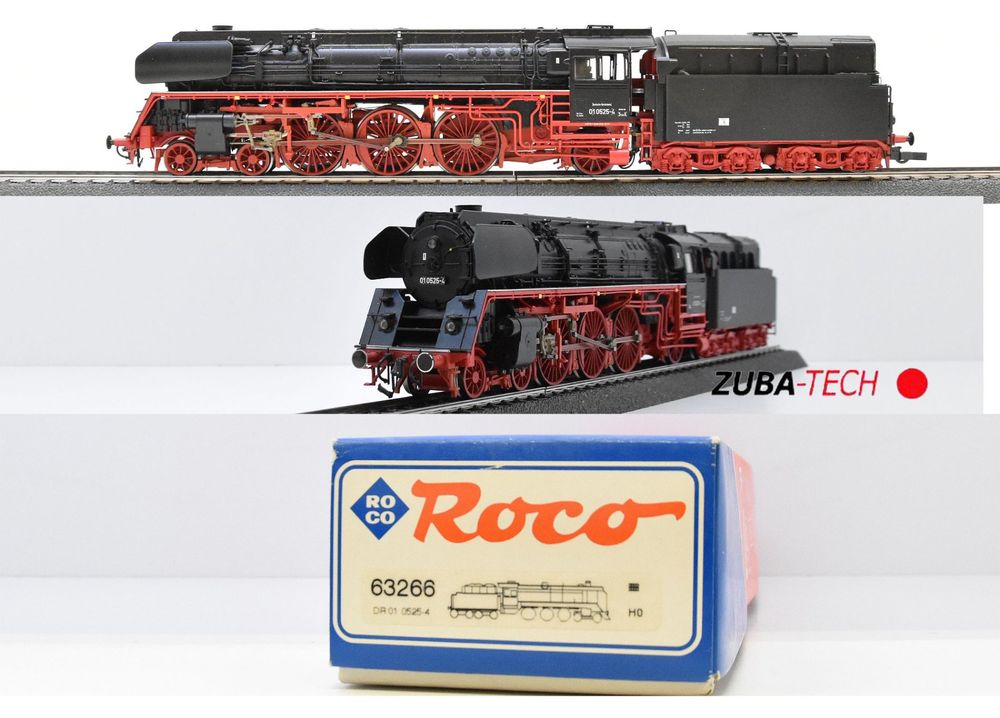 Roco 63266 Dampflok BR 01.05 DR H0 GS Analog mit OVP (Neu (gemäss ...