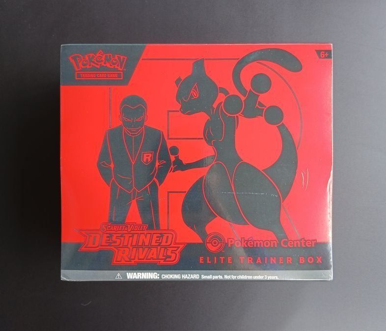 Pokémon Center Destined Rivals Elite Trainer Box ETB! Neu! (Neu und ...