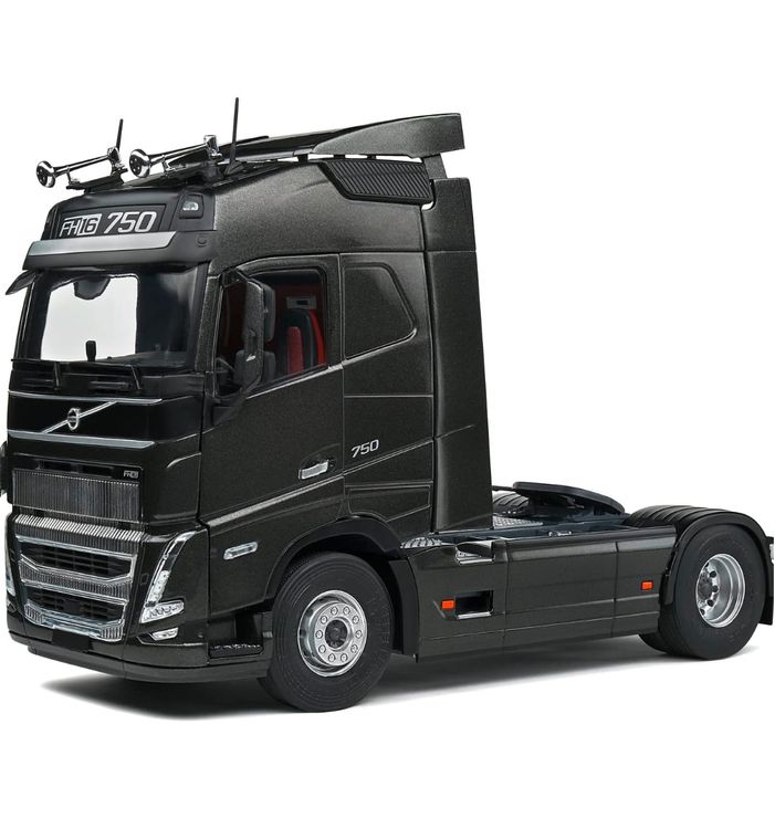 Solido 1:24 Scale 2021 Volvo FH16 Globetrotter XL (noir) (Neuf avec ...