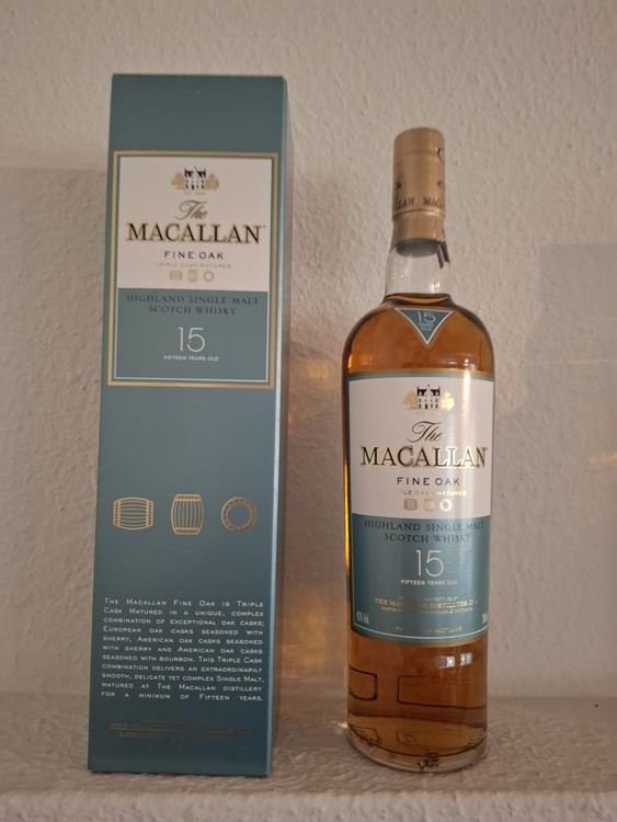 Macallan fine oak 15y (Neu und originalverpackt) in Langnau am Albis für CHF 219 – mit Lieferung ...