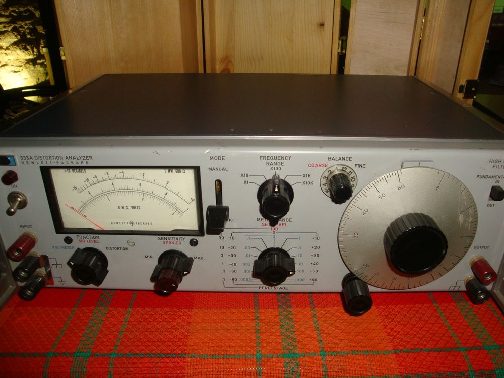 HP 333 A Distortion Analyzer | Kaufen auf Ricardo