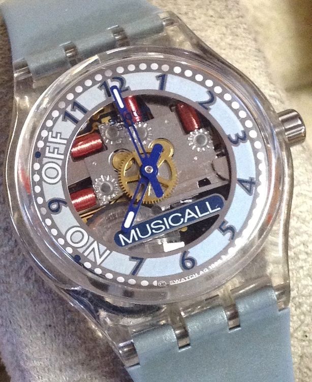 SWATCH Musicall swiss-made ( Quartz / 37 mm ) (Gebraucht) in Oftringen für CHF 13 – nur Abholung ...