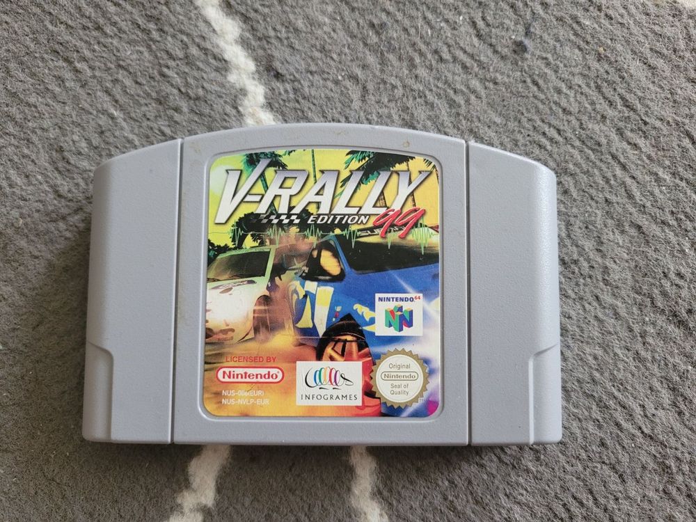 Nintendo 64 V-RALLY Edition 99 (Gebraucht) in Mörschwil für CHF 2 – mit ...